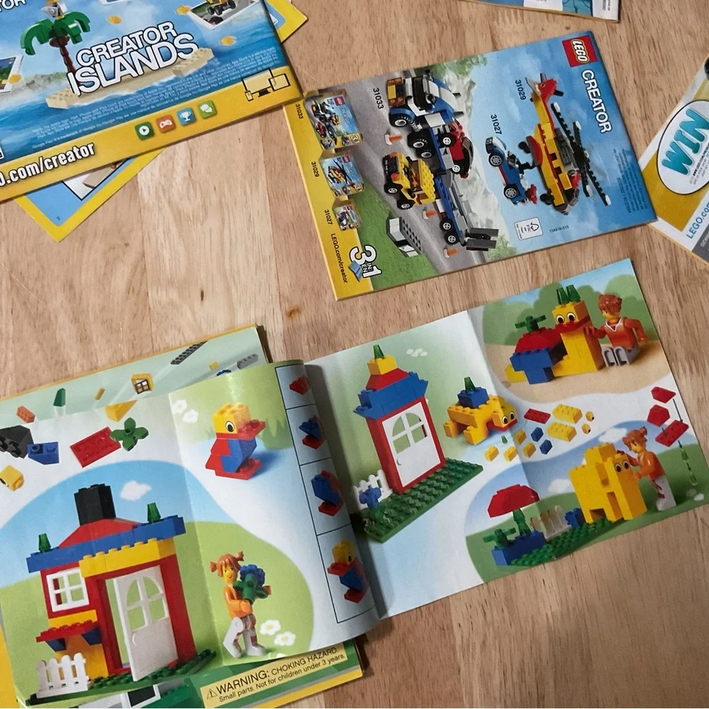 Lego | Toys | Lot X2 Lego Creator Instruction Manual Directions Only ...